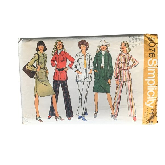 Simplicity | Other | Vintage Simplicity 576 Misses Jacket Skirt Pant ...